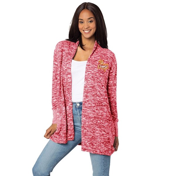 Red UMSL Campus Cardigan Sweater