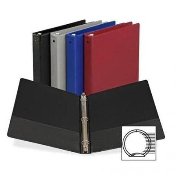 Assorted Colors 1" Round Rind Binder